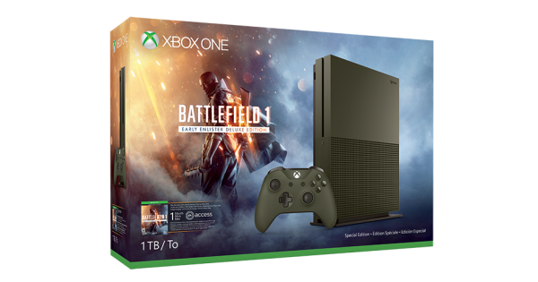 Microsoft Xbox One S 1Tb Special Edition Battlefield 1
